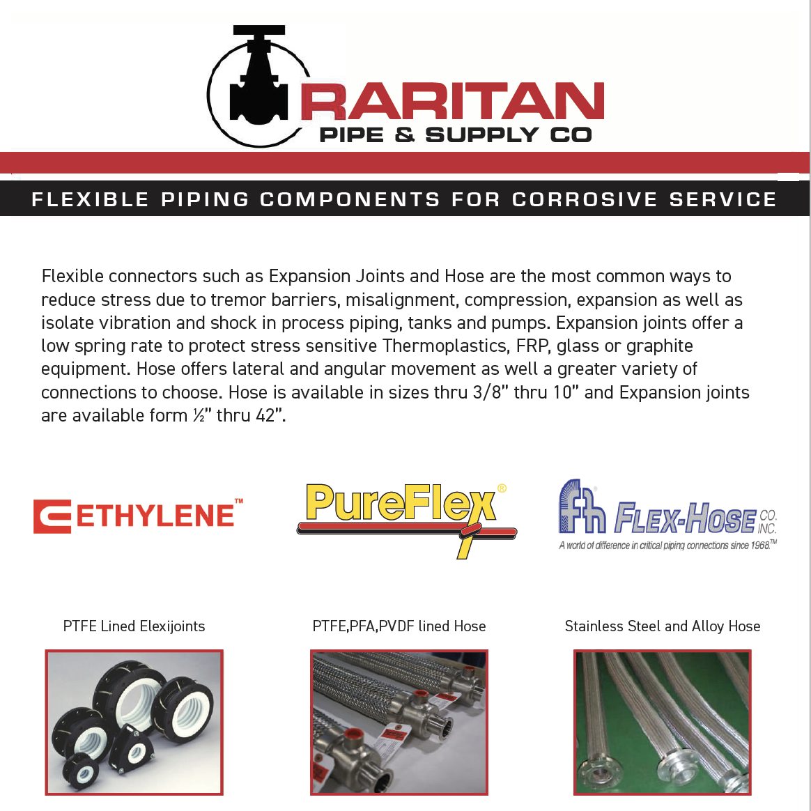 Sales Sheets - Raritan Group