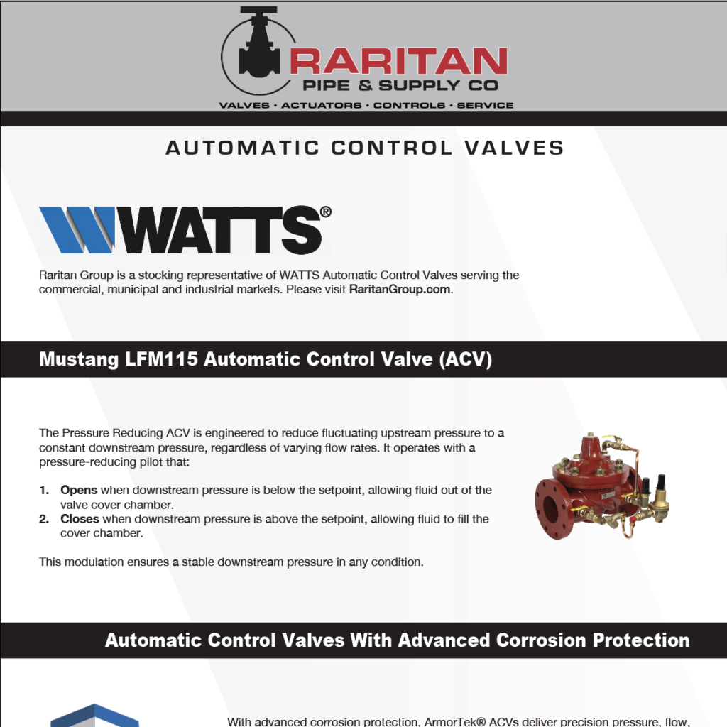 Sales Sheets - Raritan Group